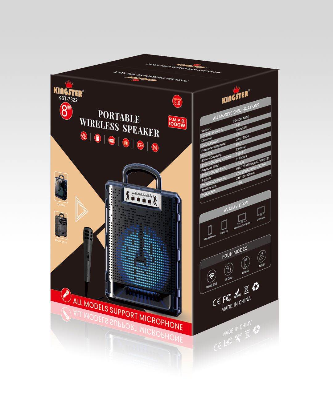 KST-7822 Speaker - Kingster