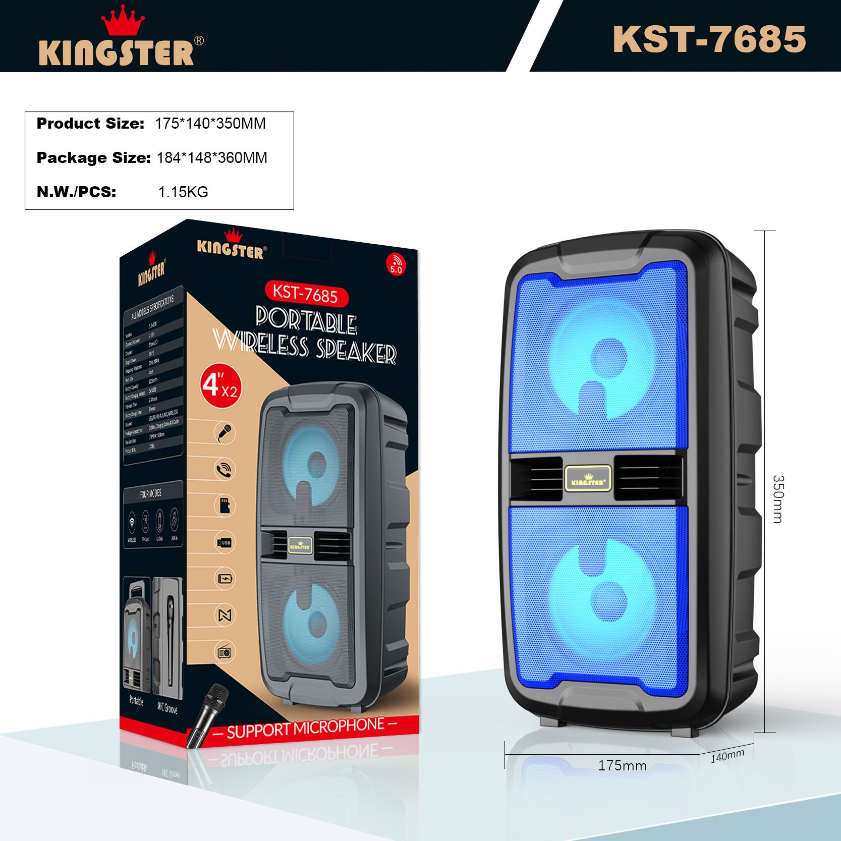 KINGSTER KST-7685 - Kingster