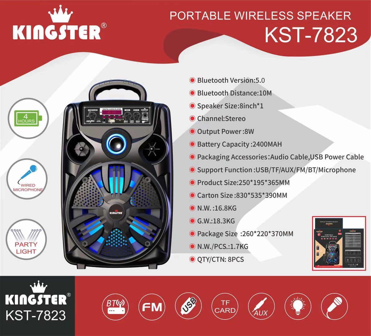 KST-7823 Speaker - Kingster