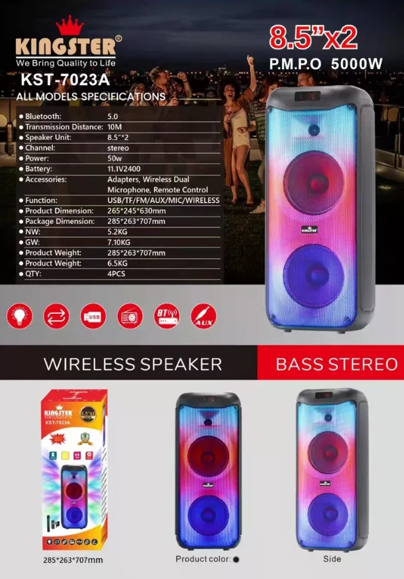 KST-7023a Speaker - Kingster